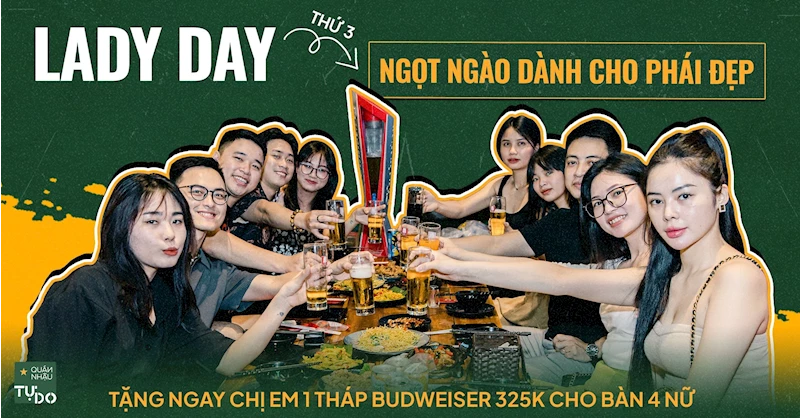 Lady Day - Thứ 3 ngọt ngào dành cho phái đẹp: Tặng ngay 1 tháp ...